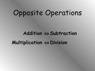 Two Step Equations | PPT