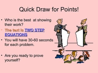 Two Step Equations.ppt.................... | PPT