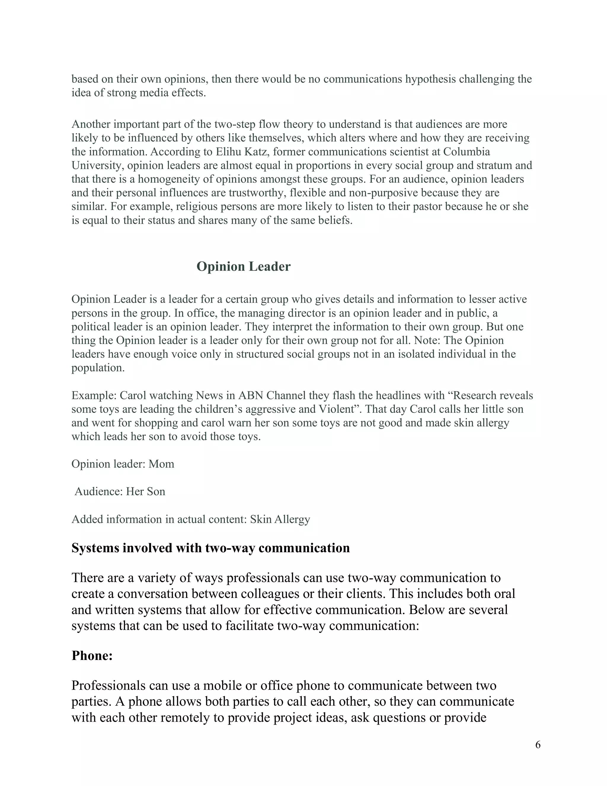 Two step flow of communication theory.pdf