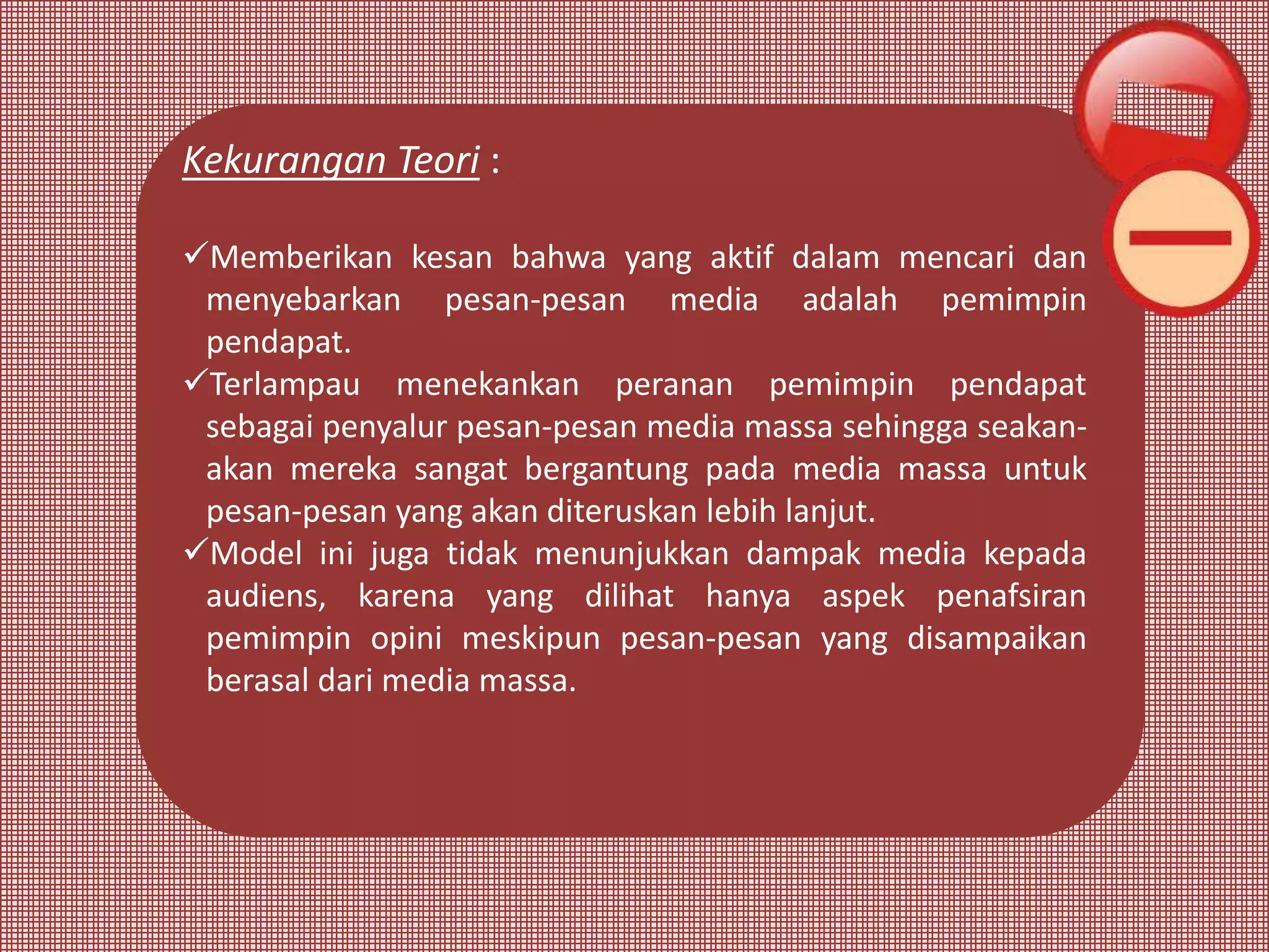 Two Step Flow Theory | PPT