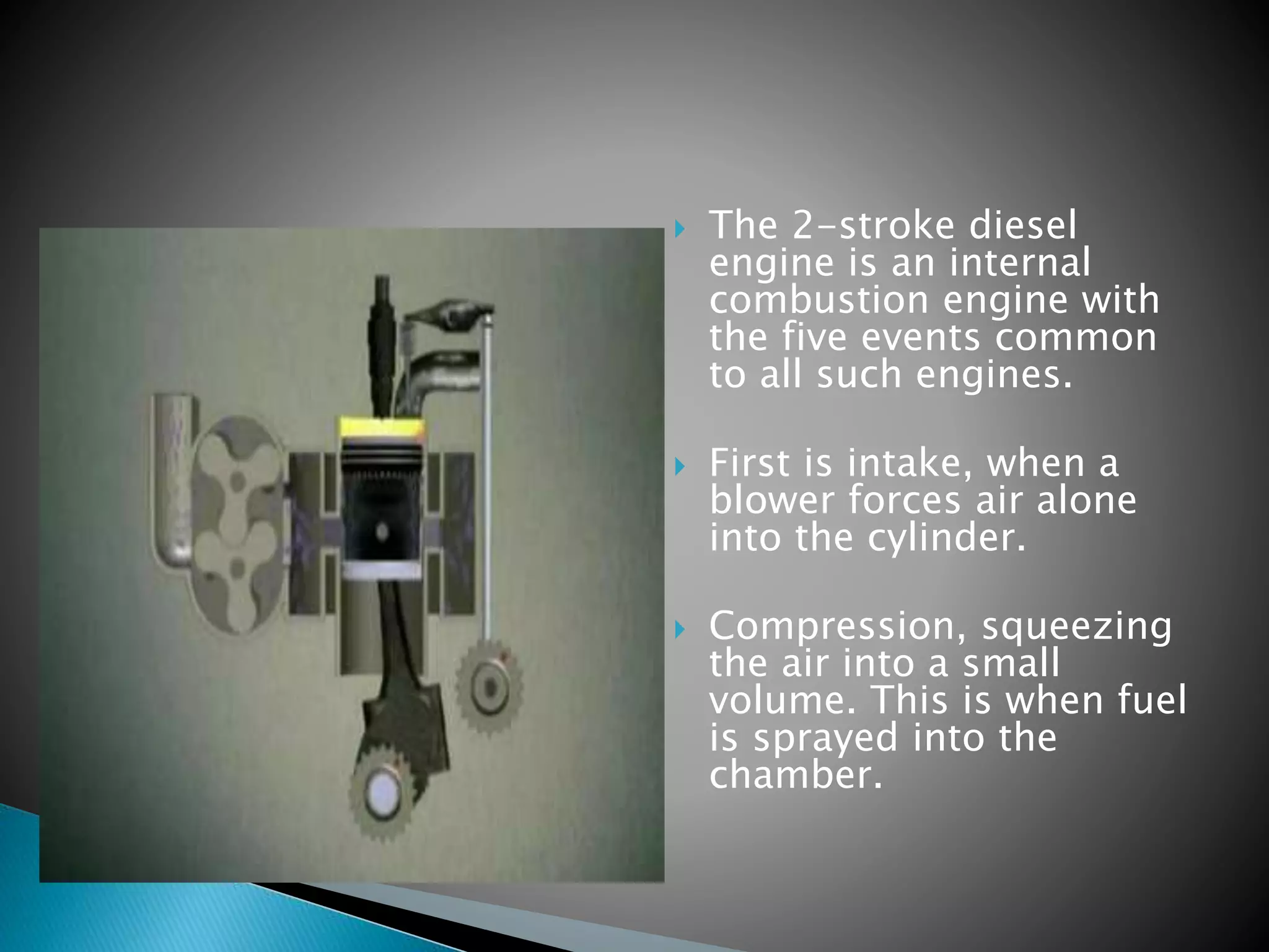 Two stroke diesel engin | PPTX