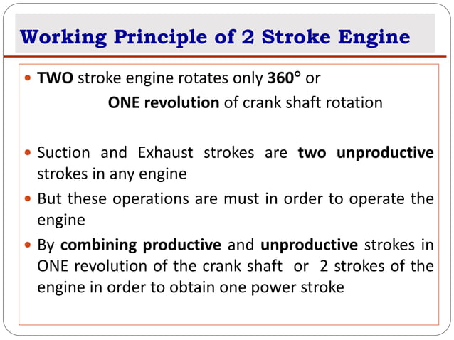 Two Stroke SI and CI Engines | PPTX