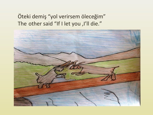 Two stubborn goats | PPT