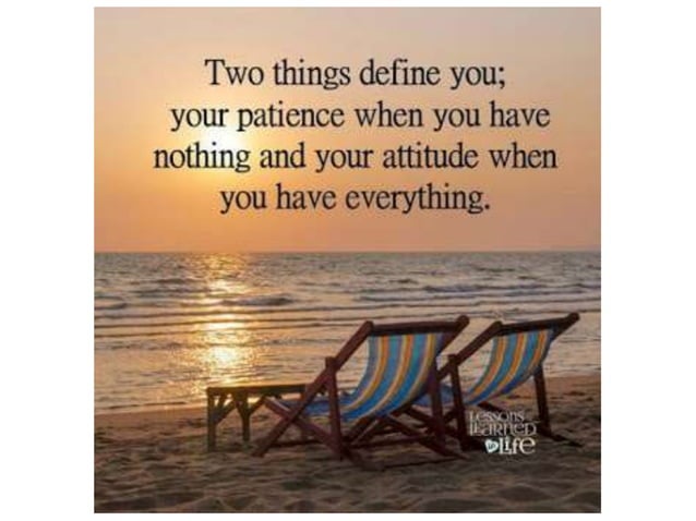 Two things define you | PPTX