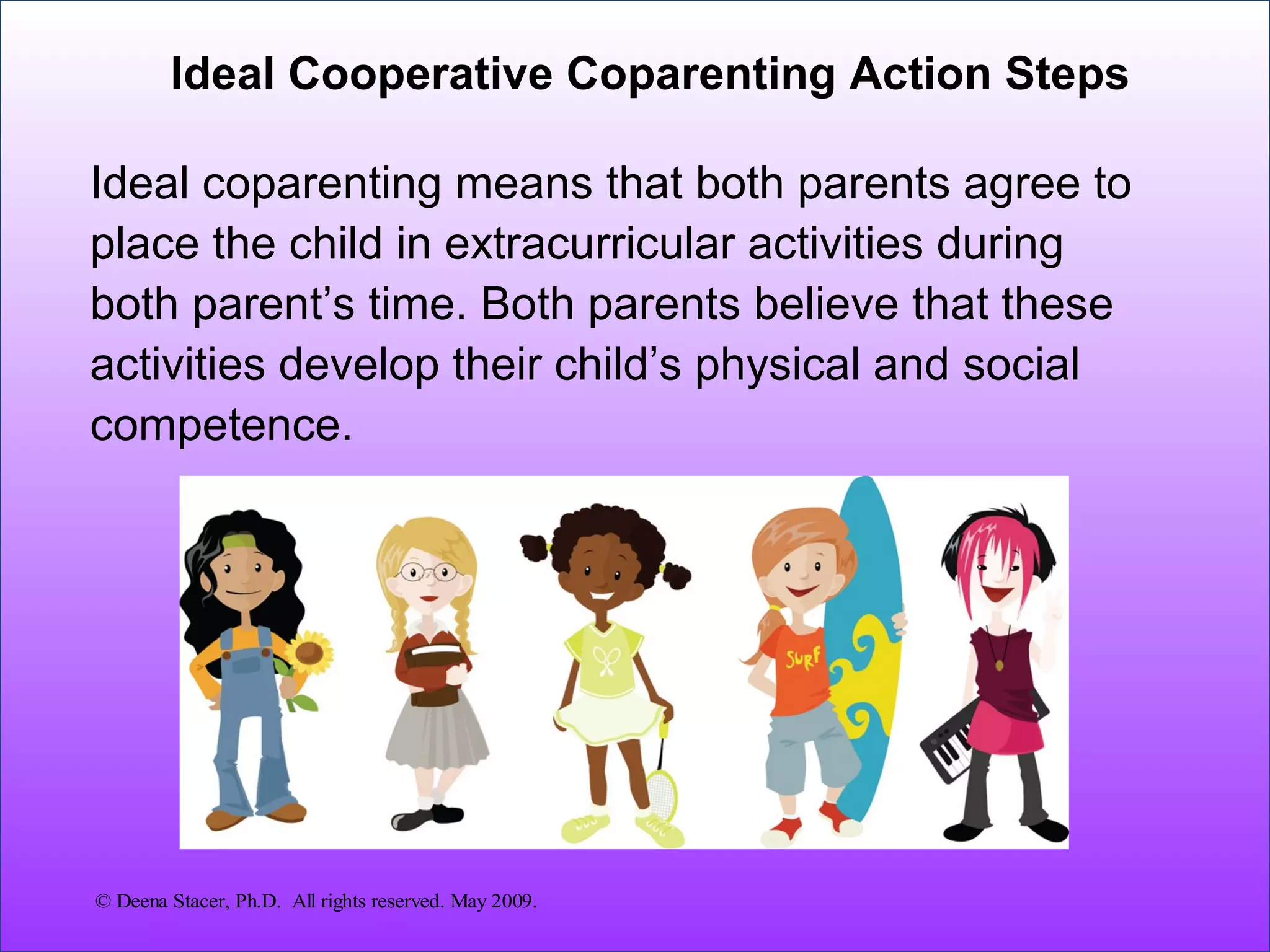 Coparenting Strategies-two types of coparenting: Cooperative and ...