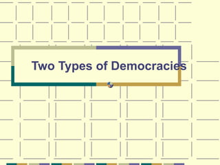 Two types of Democracies | PPT