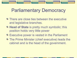 Two types of Democracies | PPT