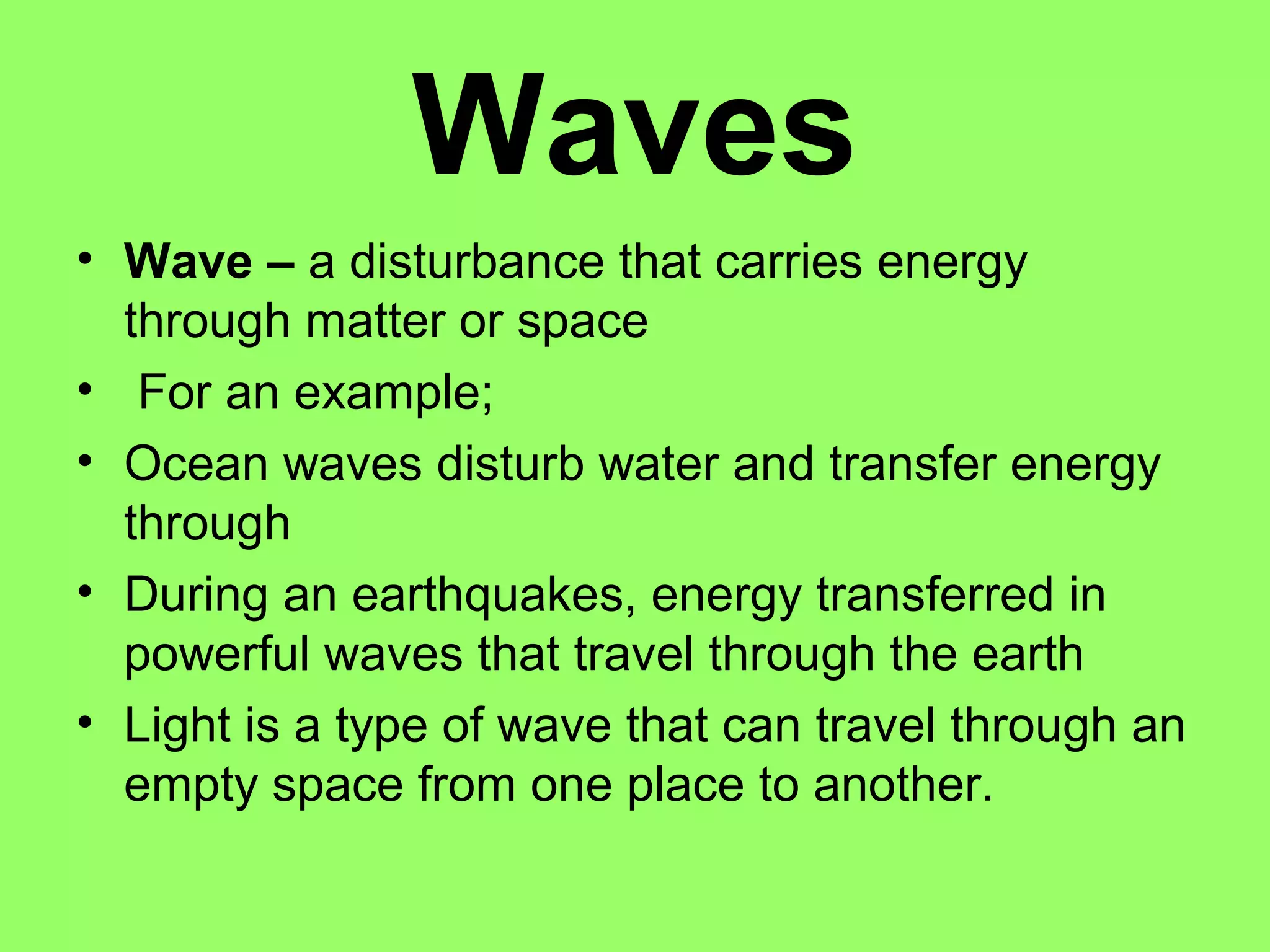 Two types of_waves | PPT