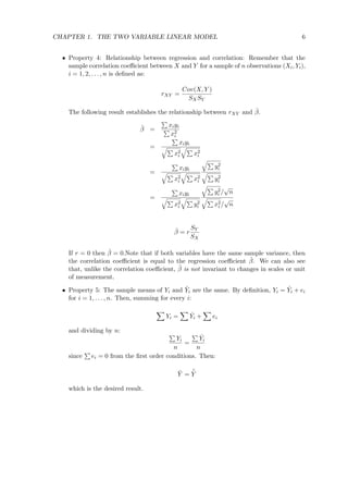 Two variable linear model | PDF