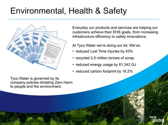 Tyco Water Overview | PPTX
