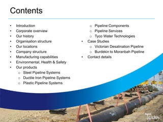 Tyco Water Overview | PPTX