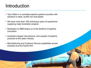 Tyco Water Overview | PPTX