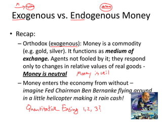 Two views of money | PPTX