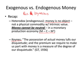 Two views of money | PPTX