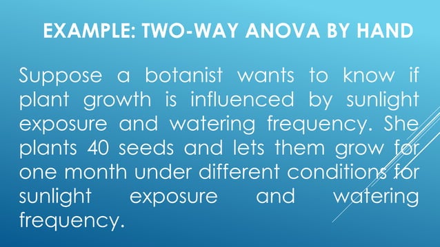 how to perform Two – way anova by hand.pptx