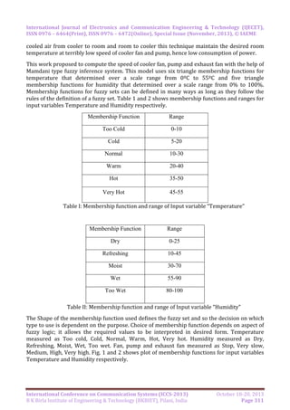 Two way ducting system using fuzzy logic control system | PDF
