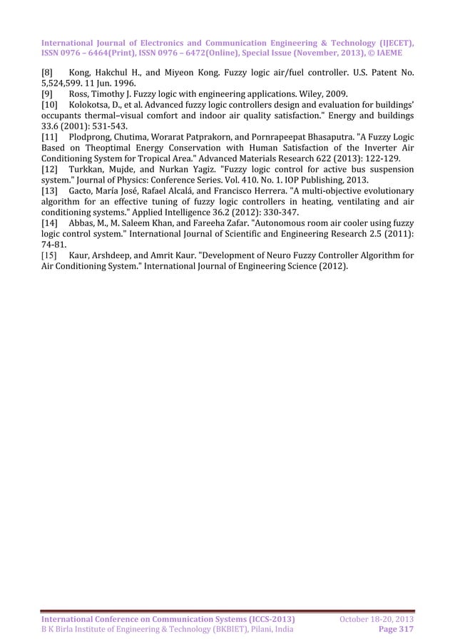 Two way ducting system using fuzzy logic control system | PDF