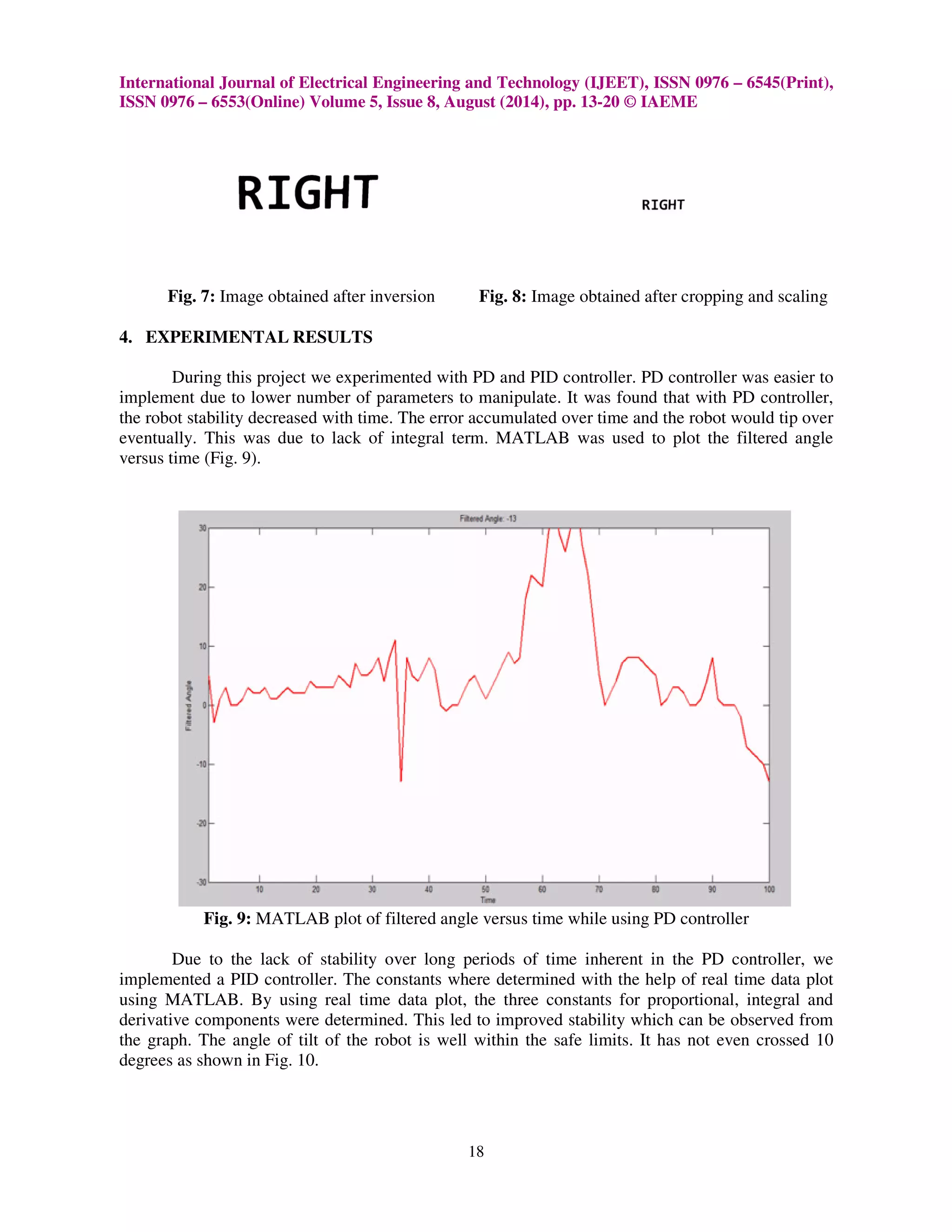 Two wheeled self balancing robot for autonomous navigation | PDF