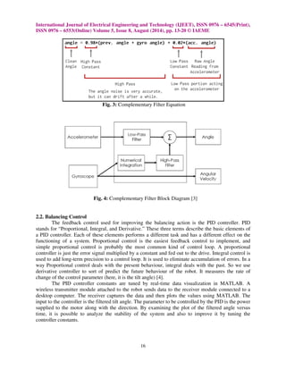 Two wheeled self balancing robot for autonomous navigation | PDF