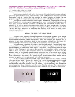 Two wheeled self balancing robot for autonomous navigation | PDF