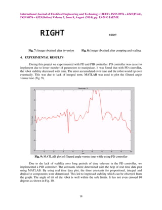 Two wheeled self balancing robot for autonomous navigation | PDF