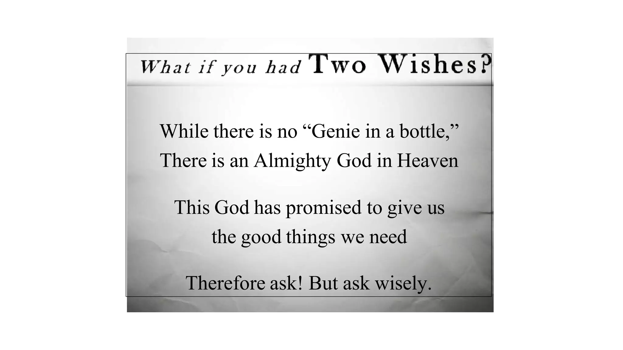 Two Wishes.pptx