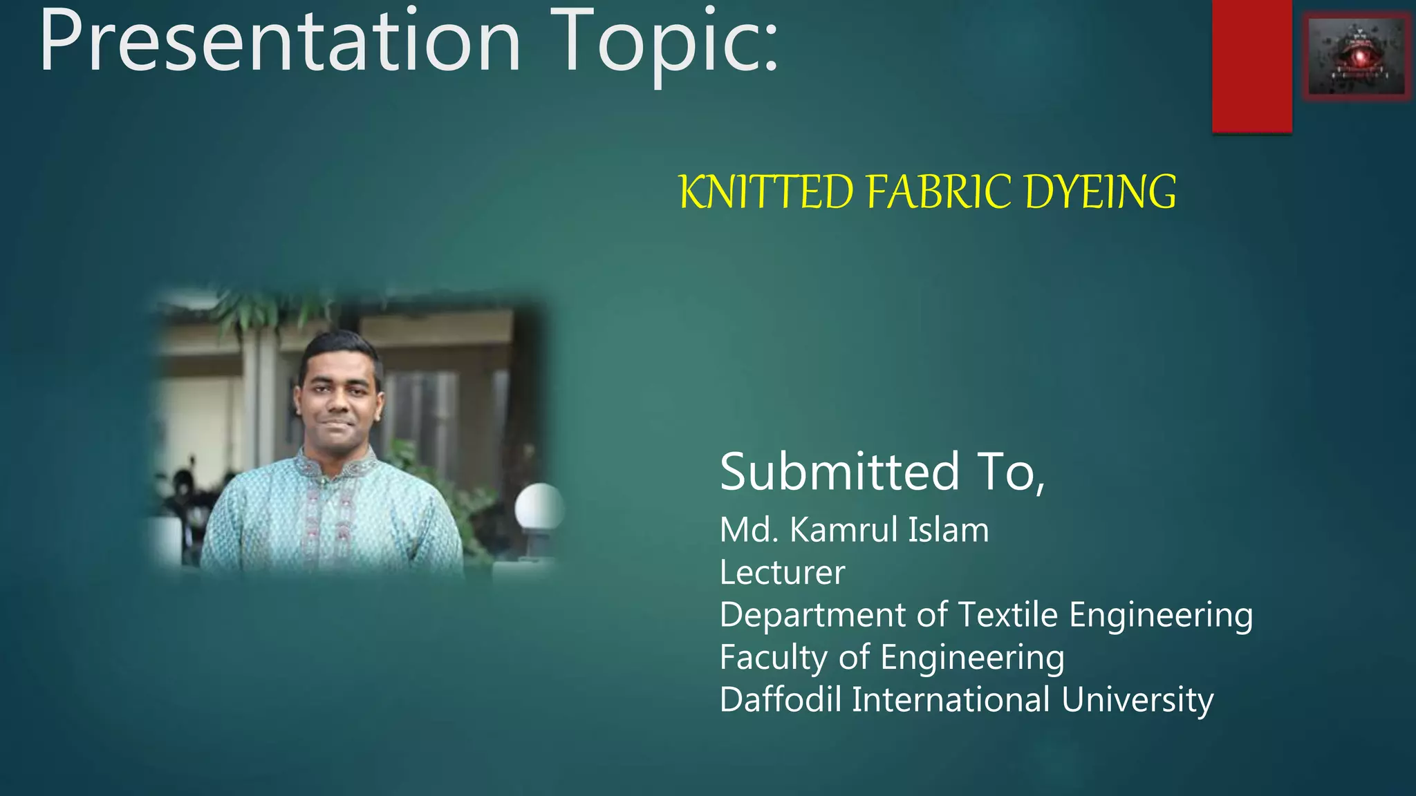 Textile Wet Processing 3 group presentation | PPTX