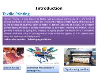 Textile Printing | PPT