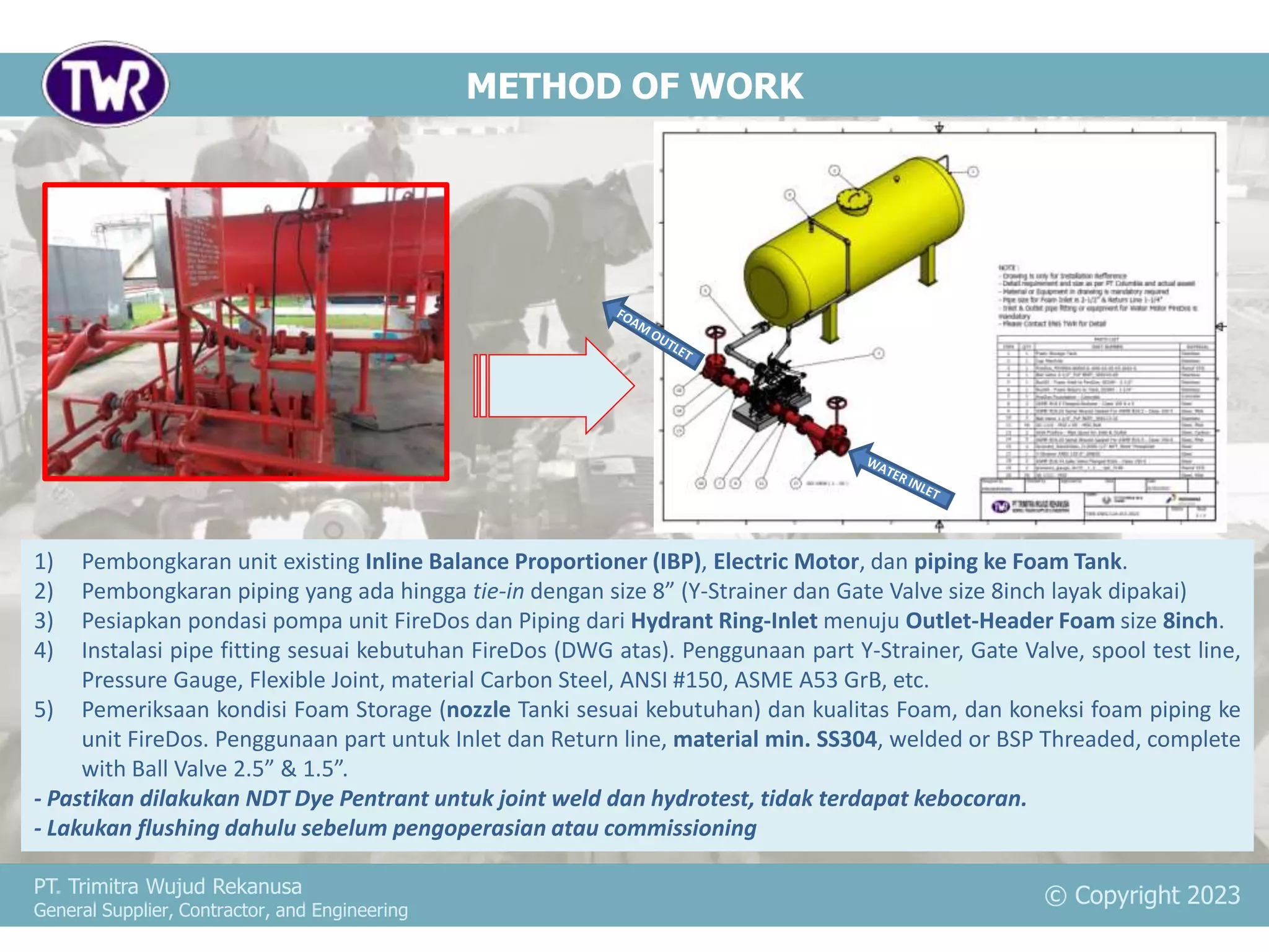TWR Presentation for Foam Proportioner.pptx