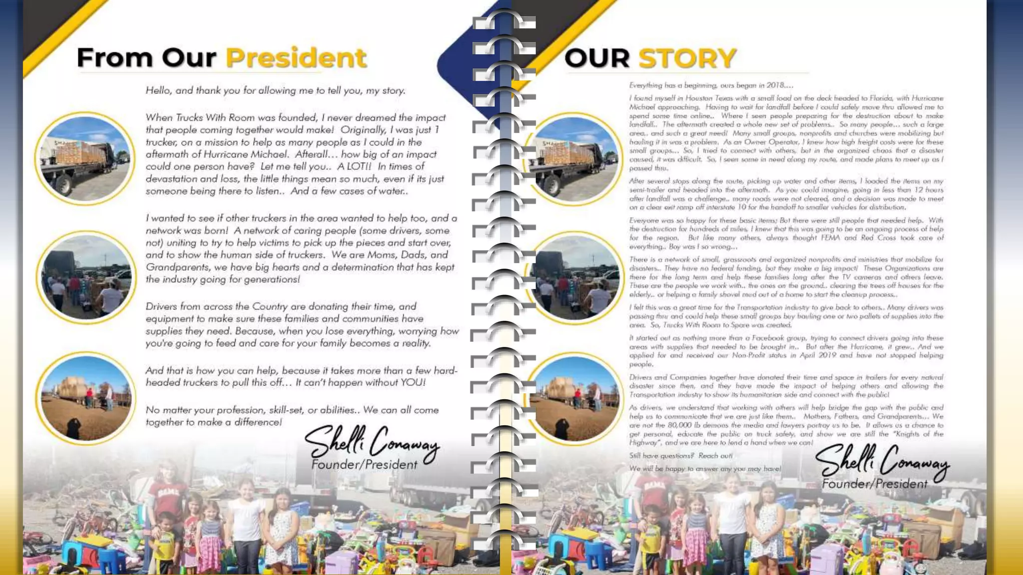 Trucks With Room to Spare 2021 Info Booklet | PPTX