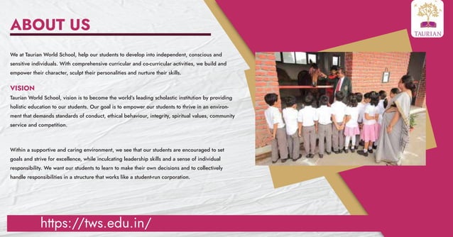 Taurian World School: A Premier Top Boarding School in India | PDF