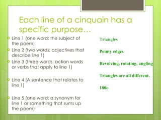 Intro to cinquans and allusions | PPT | Poetry | Books and Literature