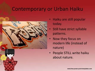 Introduction to Haiku | PPTX