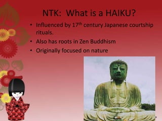 Introduction to Haiku | PPTX