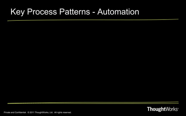 Specifications for Enterprise Testing