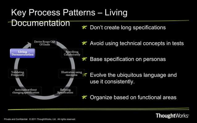 Specifications for Enterprise Testing
