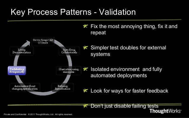 Specifications for Enterprise Testing