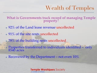 TWS Temple Property | PDF
