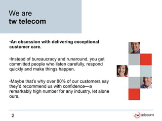 tw telecom Overview | PPT