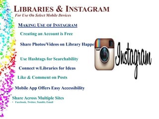 Social Media in Public Libraries | PPTX