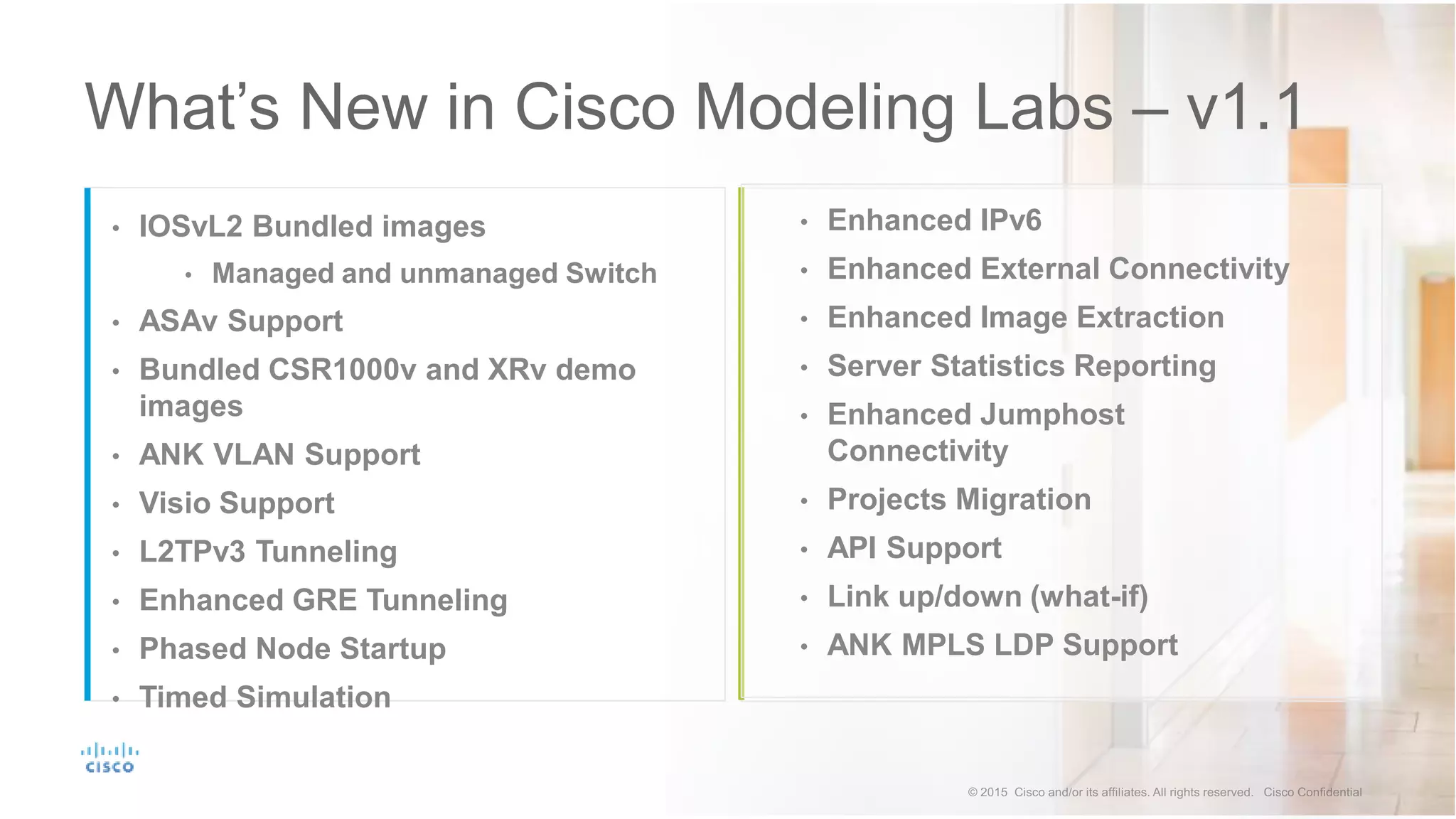 Simulating Networks Using Cisco Modeling Labs (TechWiseTV Workshop) | PPTX