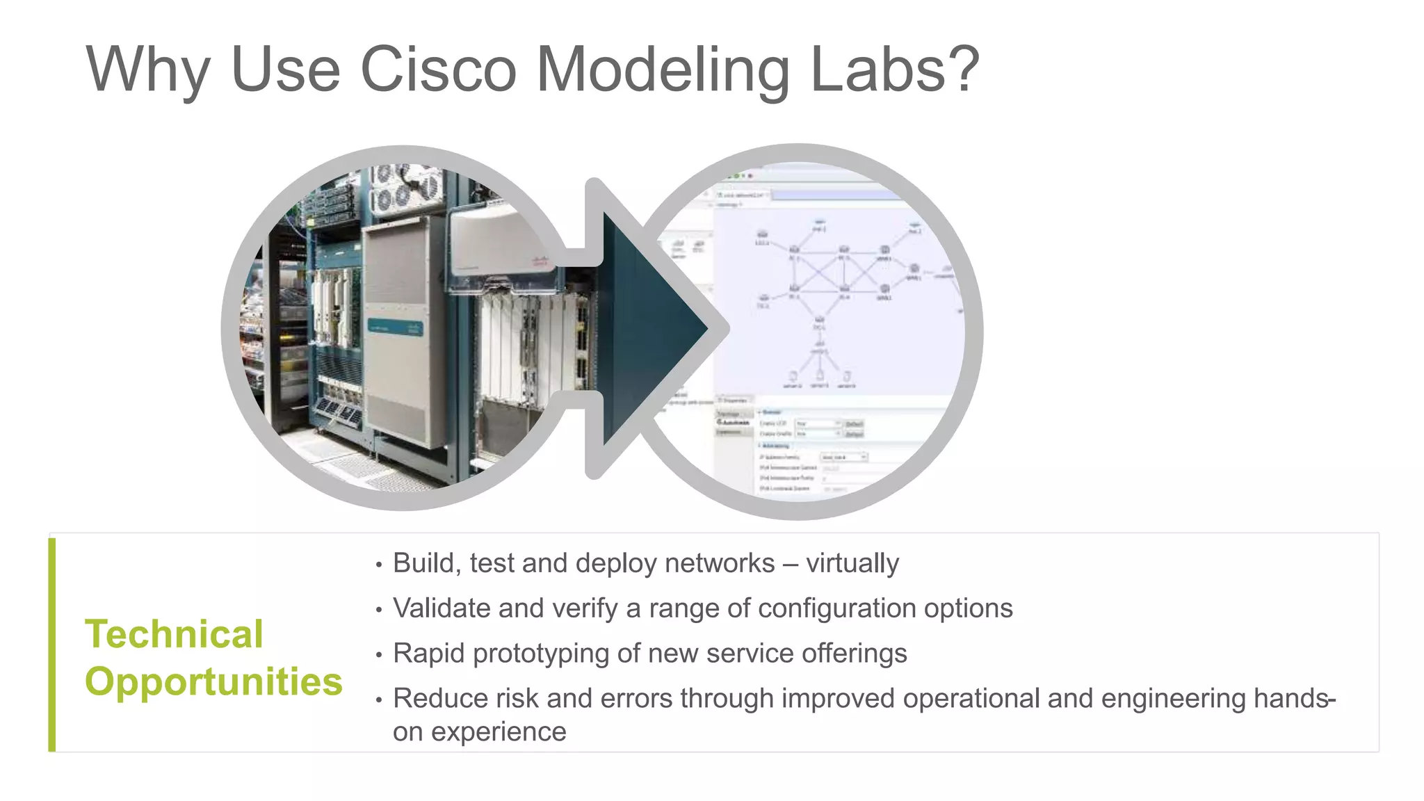 Simulating Networks Using Cisco Modeling Labs (TechWiseTV Workshop) | PPTX
