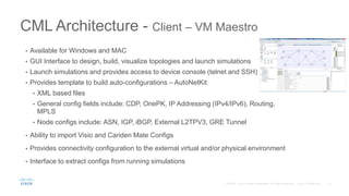 Simulating Networks Using Cisco Modeling Labs (TechWiseTV Workshop) | PPTX