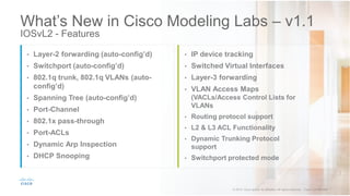 Simulating Networks Using Cisco Modeling Labs (TechWiseTV Workshop) | PPTX
