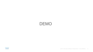 Simulating Networks Using Cisco Modeling Labs (TechWiseTV Workshop) | PPTX