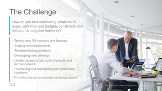 Simulating Networks Using Cisco Modeling Labs (TechWiseTV Workshop) | PPTX