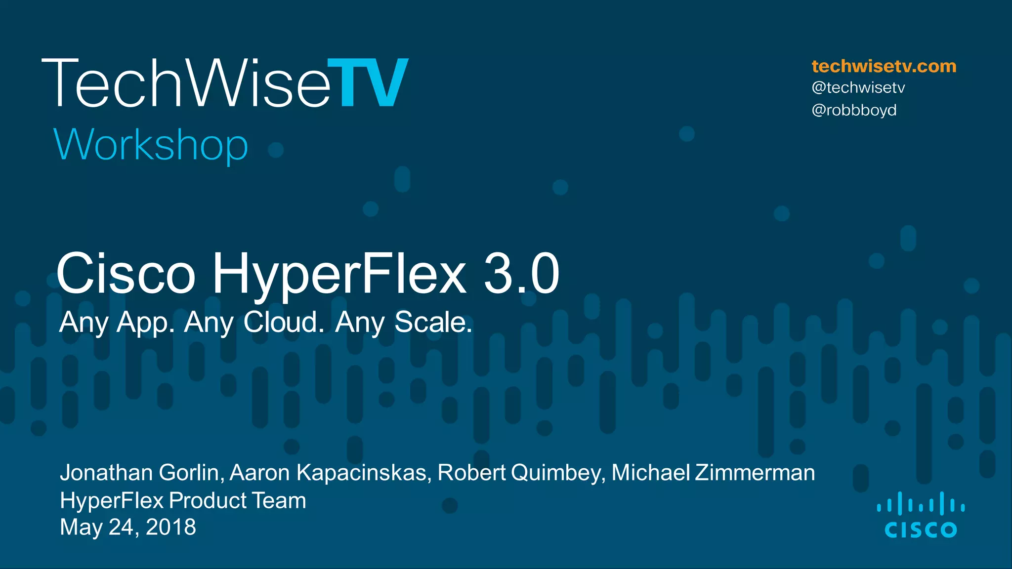 Cisco HyperFlex 3.0 | PDF