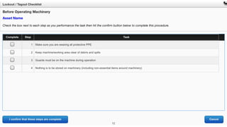 Safety, OSHA, LOTO, Reliability Program | PPT