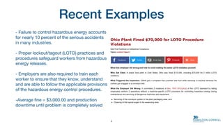 Safety, OSHA, LOTO, Reliability Program | PPT