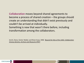 Twyfords collaborative governance pathway; when business as usual is ...